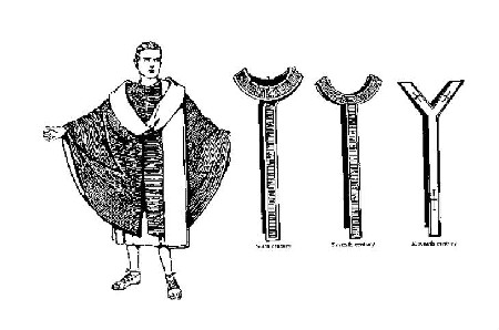 PALLIO SACERDOTALE PER CASULA